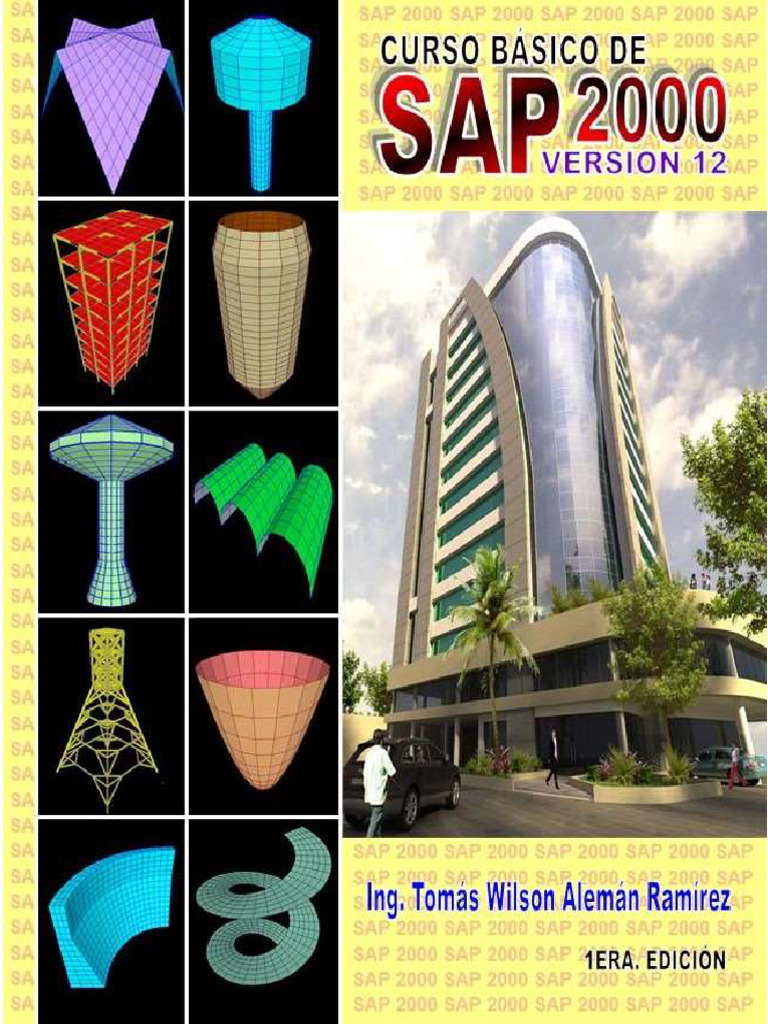 Curso SAP 2000: Guía Completa Versión 12 | PDF | Ingeniería | Informática
