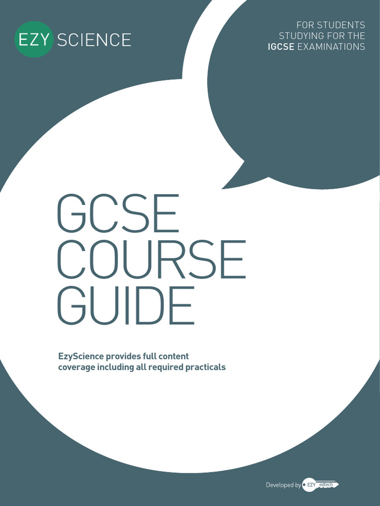 EzyScience IGCSE Guide FINAL | PDF | Chemical Reactions | Solubility