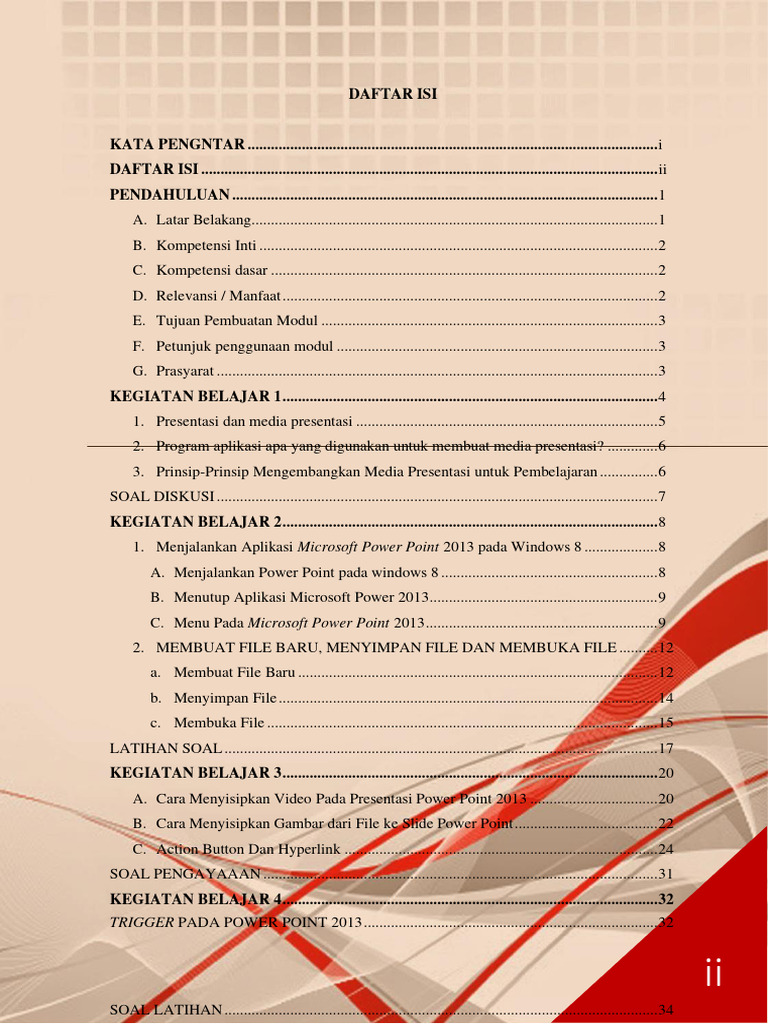 Modul Powerpoint | PDF