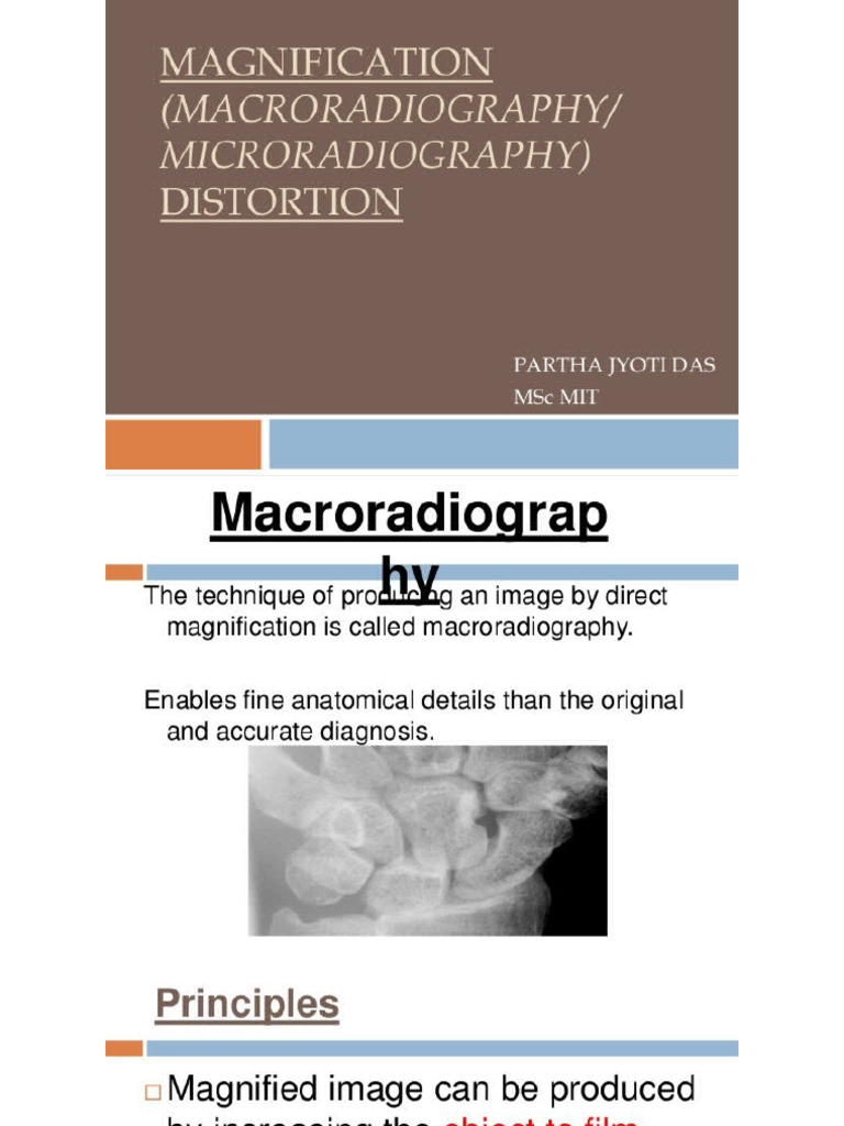 Macro Radiography | PDF