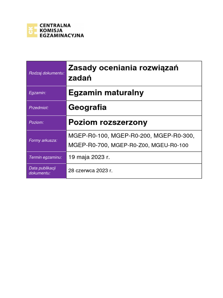 MGEP R0 100 2305 Zasady | PDF