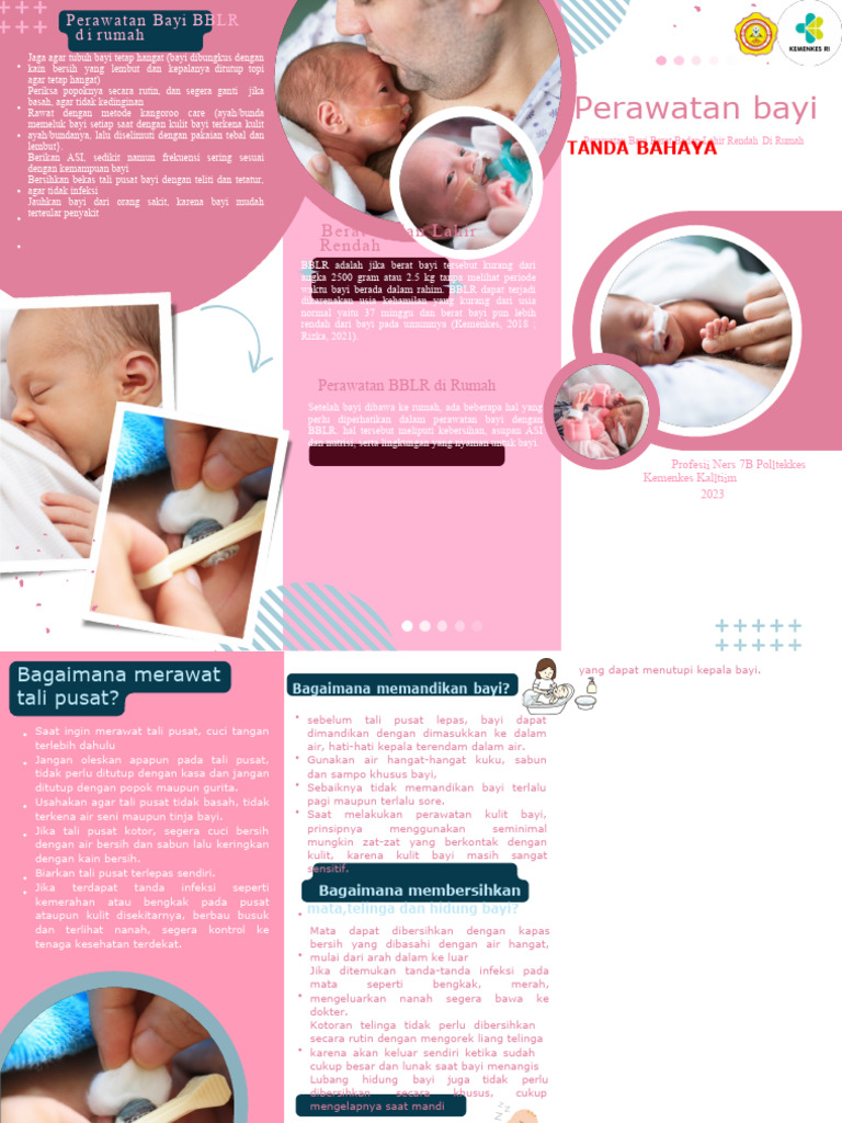 Leaflet Perawatan Bayi Fix | PDF