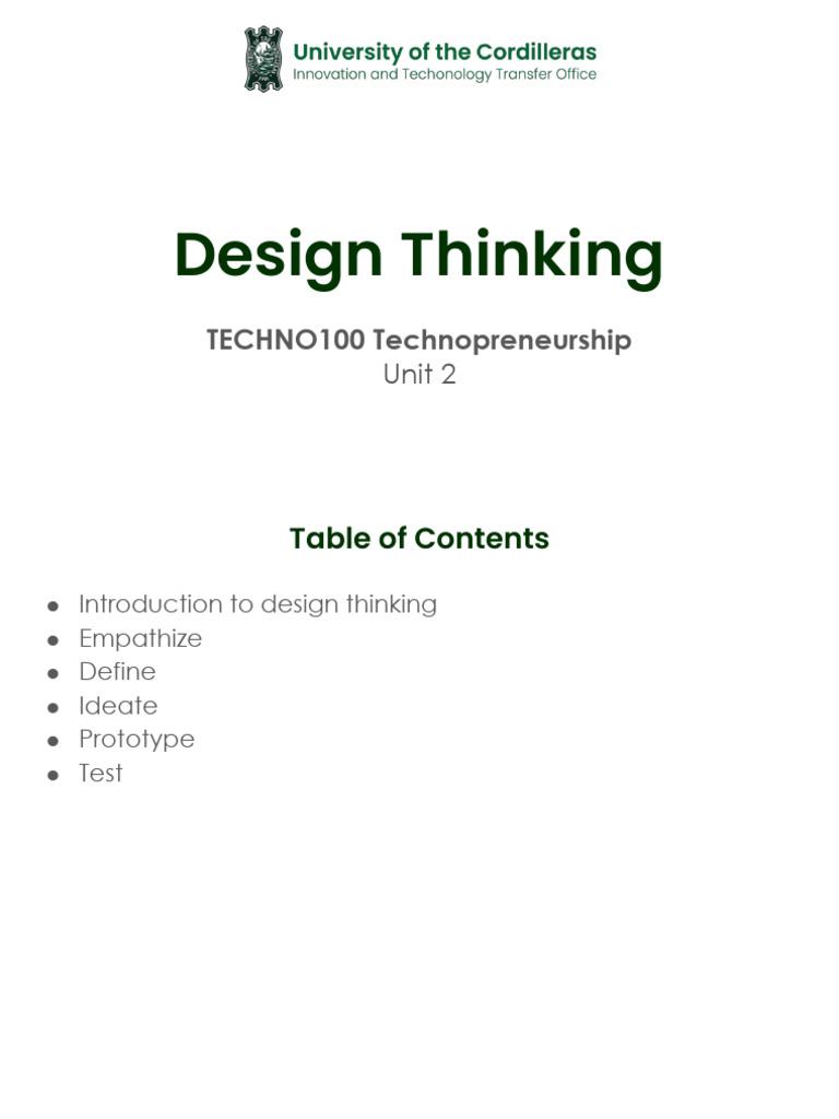 Design Thinking | PDF | Design Thinking | Empathy