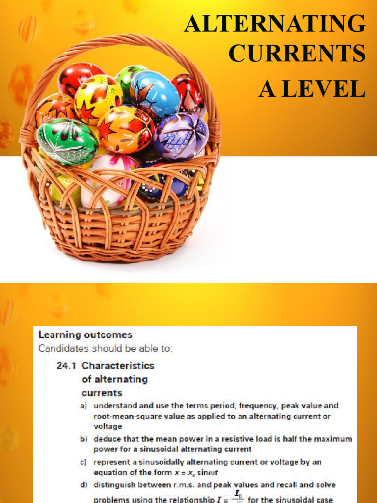 12 Chapter 10 Alternating Current | PDF | Rectifier | Transformer