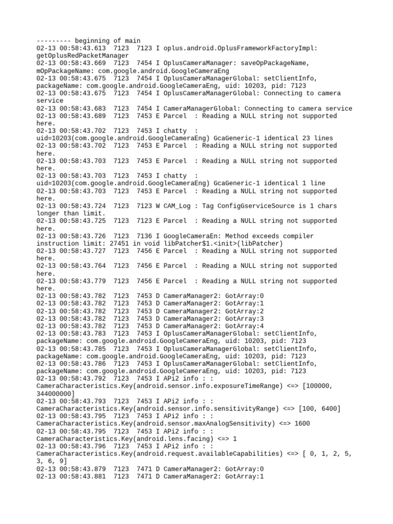 Log Cat 1707760723269 | PDF | Computer Architecture | Computer Programming