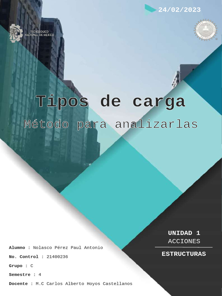Cargas Estructurales: Tipos y Análisis | PDF | Temblores | Puente