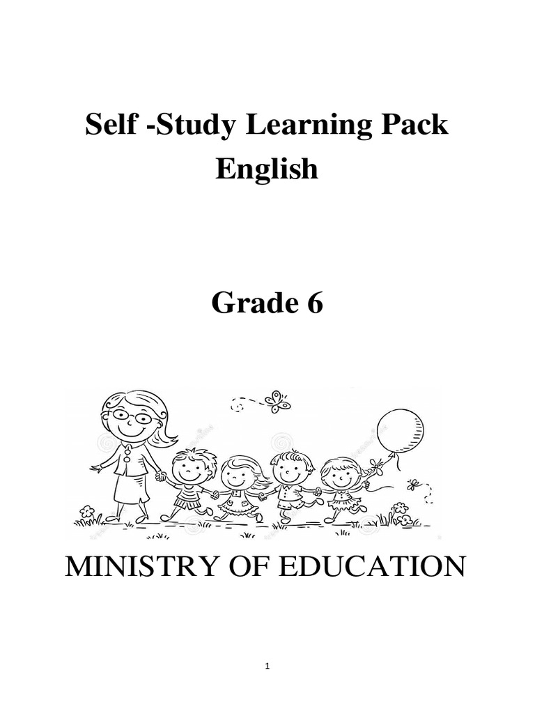 Grade 6 English Self Study Pack | PDF | Plural | Grammatical Number
