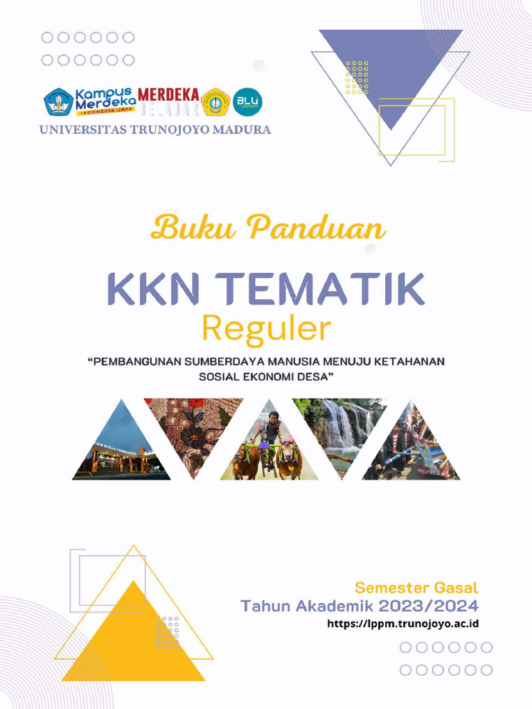 Buku Panduan KKN TEMATIK GASAL 2023-2024 (Unggah) | PDF