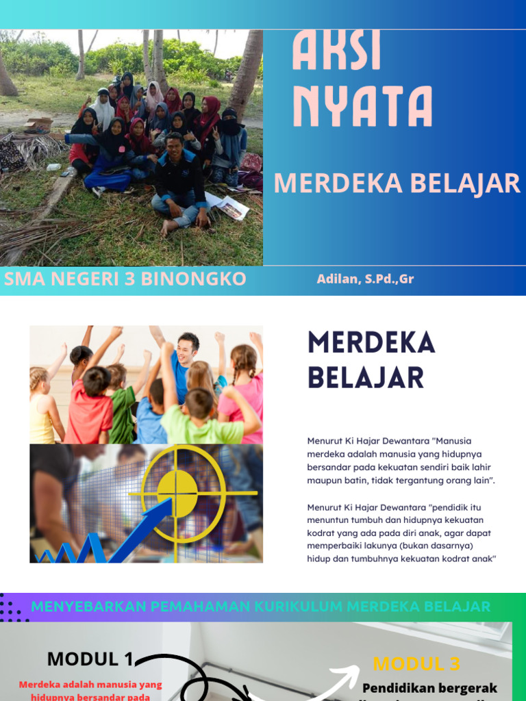 Materi PMM Merdeka Belajar | PDF