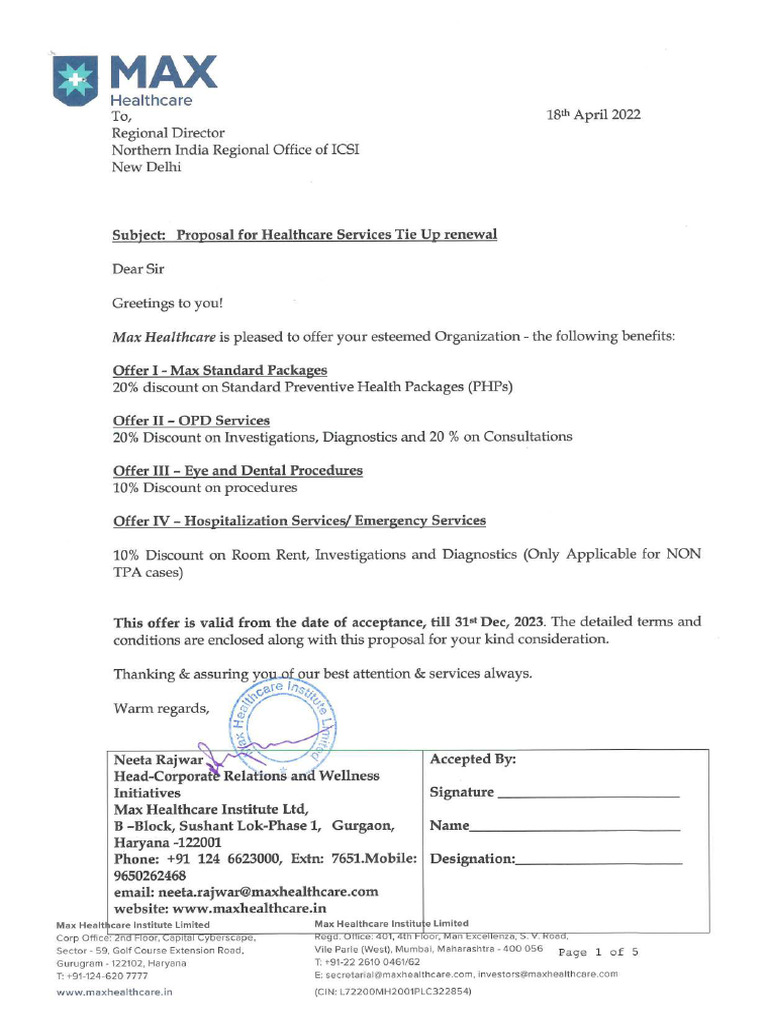 Max Hospital | PDF