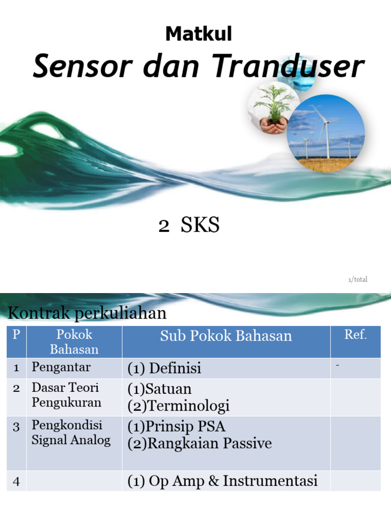 Sensor Transducer | PDF