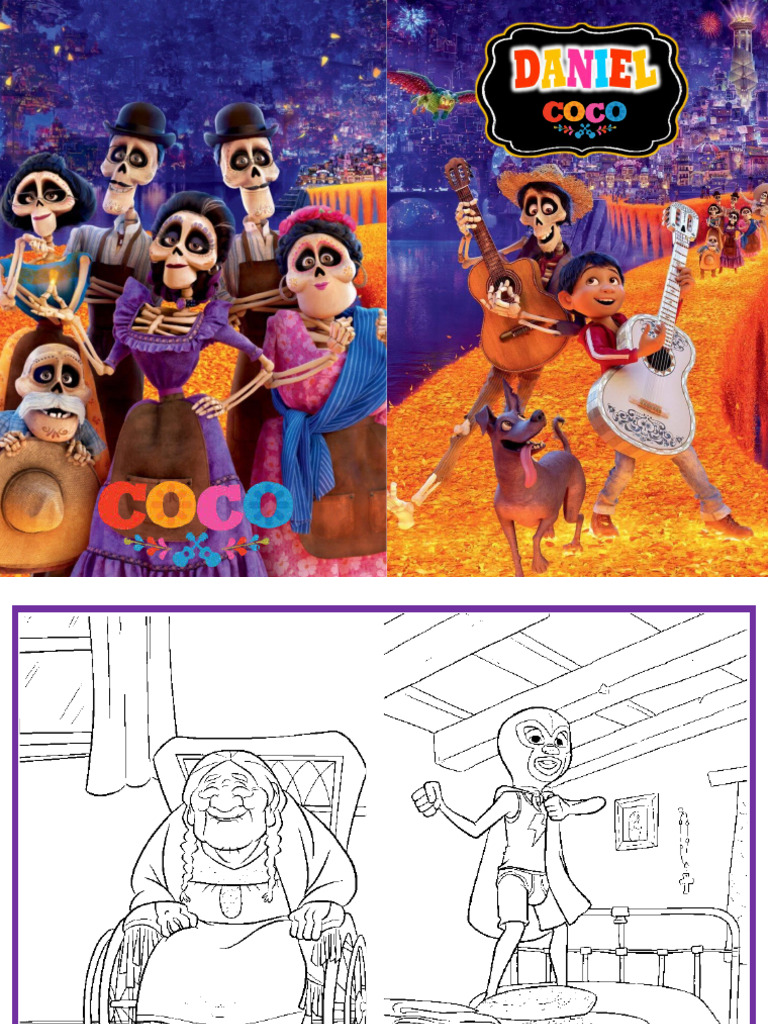 Libro Colorear Coco | PDF