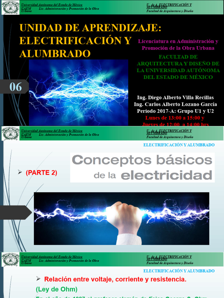 06 Conceptos Básicos 2 Electricidad | PDF | Electricidad | Ingenieria Eléctrica