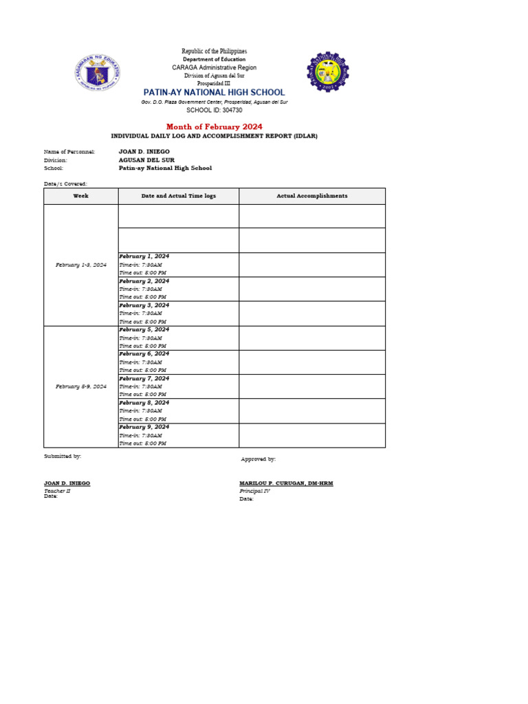 Idlar 2024 | Download Free PDF | Philippines