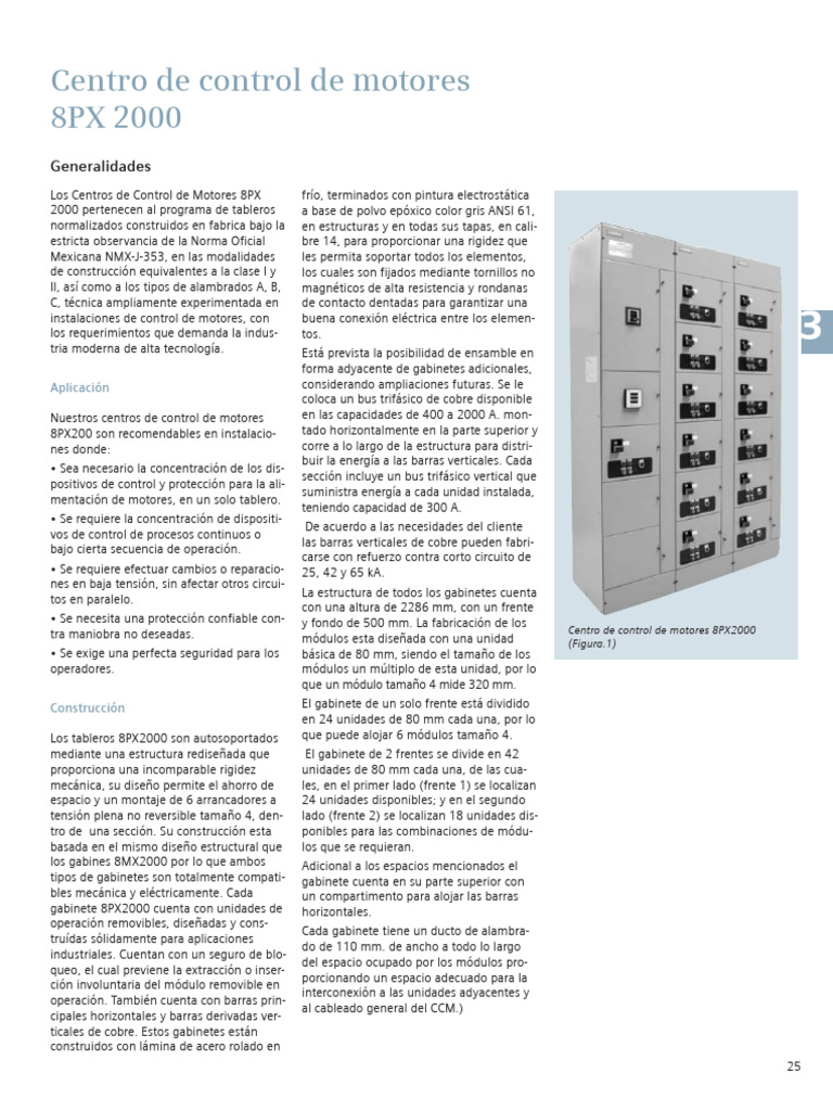SPC - SIEMENS 8PX2000 | PDF | Bienes manufacturados | Electricidad