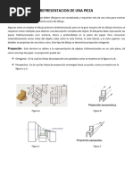 Dibujo Tecnico. Perspectivas y Vistas | PDF | Perspectiva (Gráfica) | Dibujo técnico