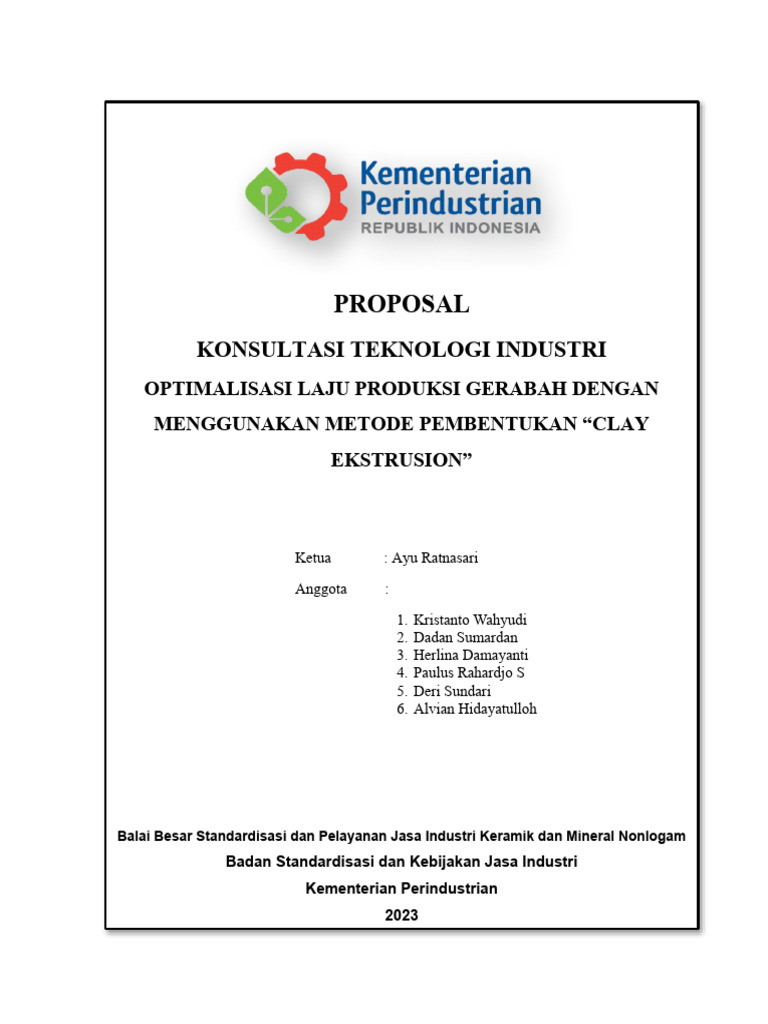 PROPOSAL Dapati 2024 Apik Craft | PDF