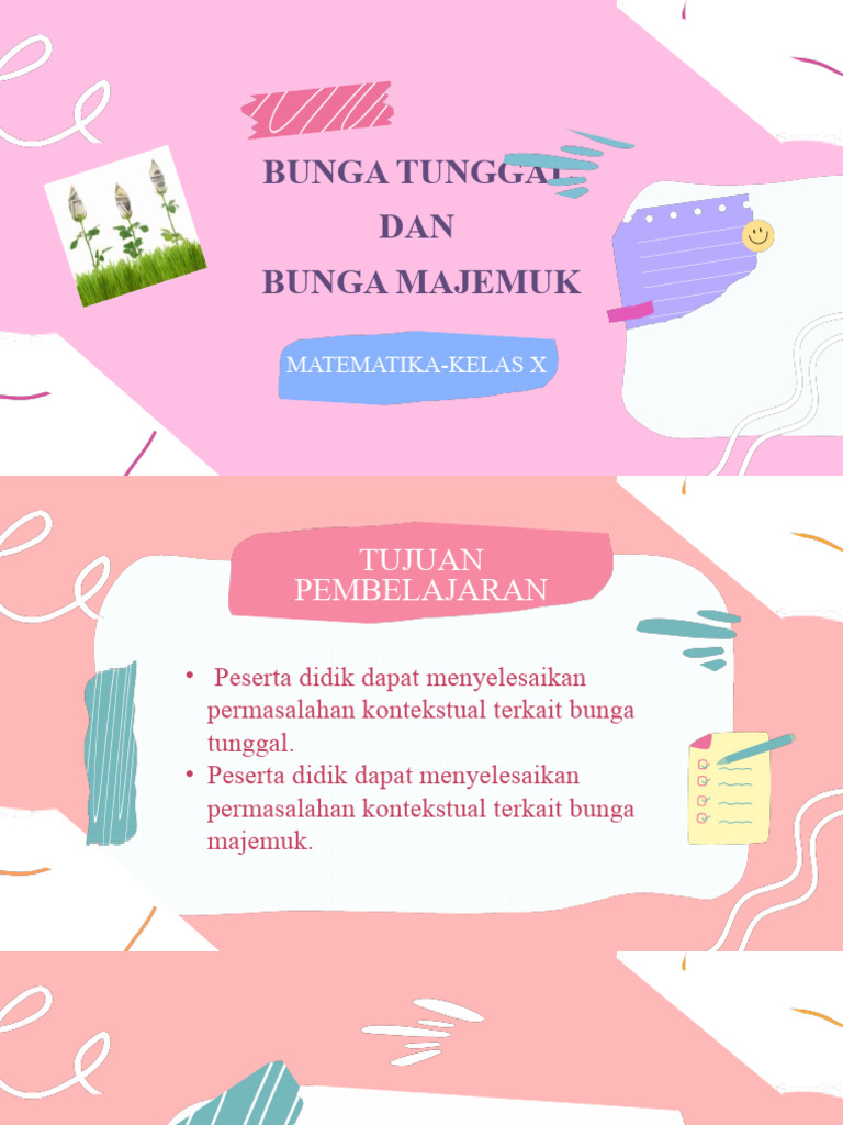 Bunga Tunggal Dan Bunga Majemuk | PDF