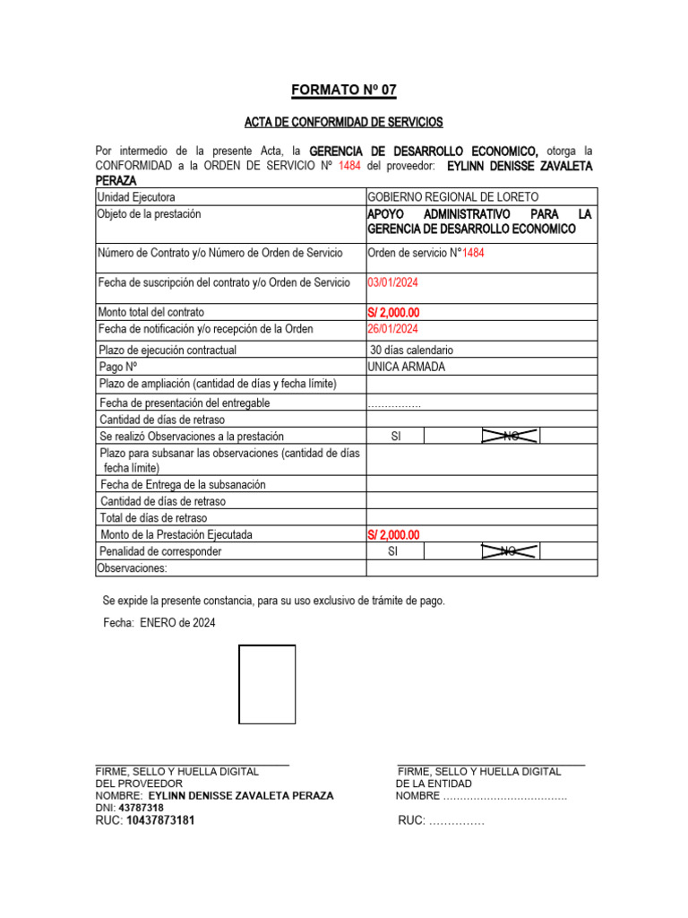 Denisse Formato 7 | Pdf