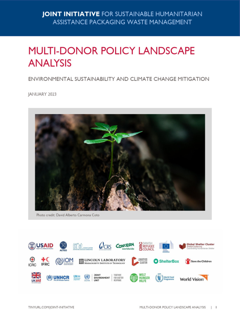 Multi-Donor-Policy-Landscape-Analysis | PDF | Sustainability | Aids