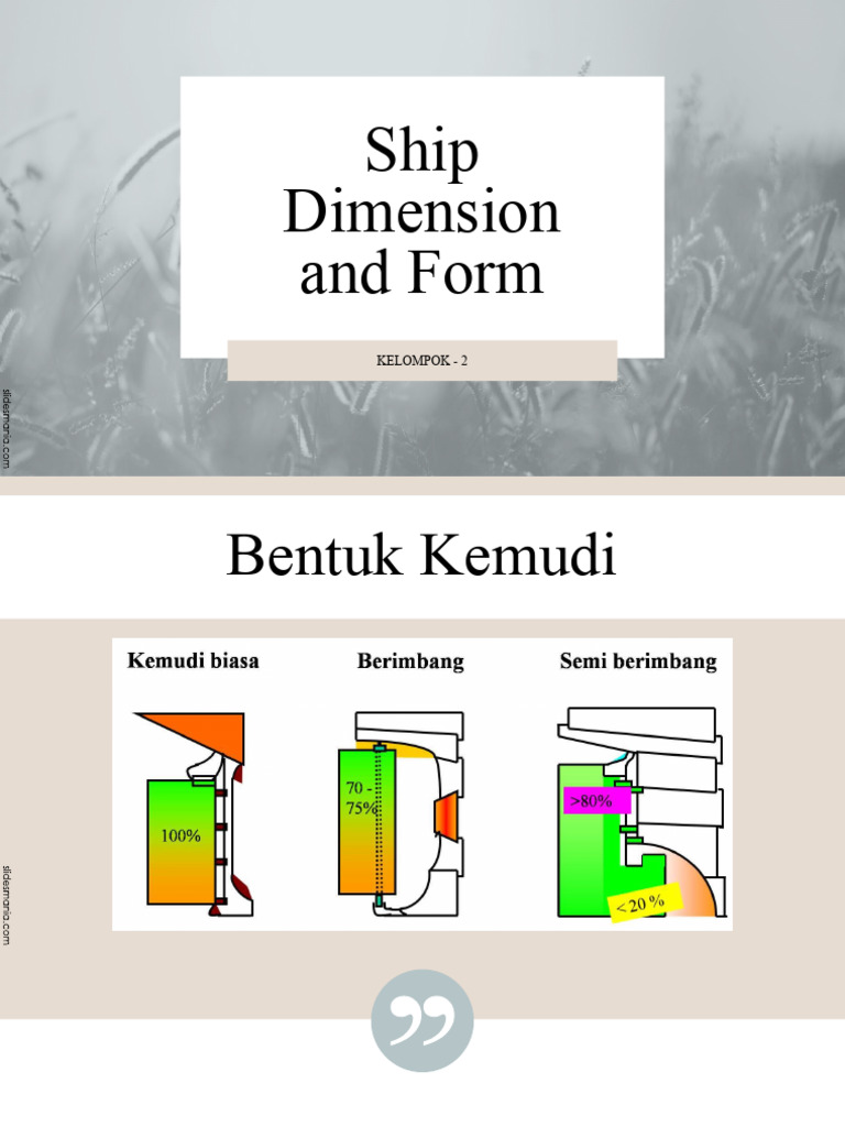 Ship Dimension Presentation | PDF