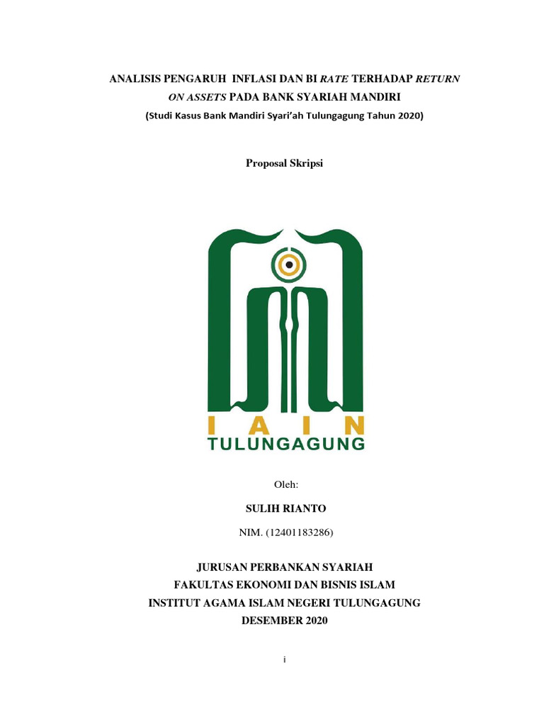 Proposal Skripsi Revisi SR | PDF