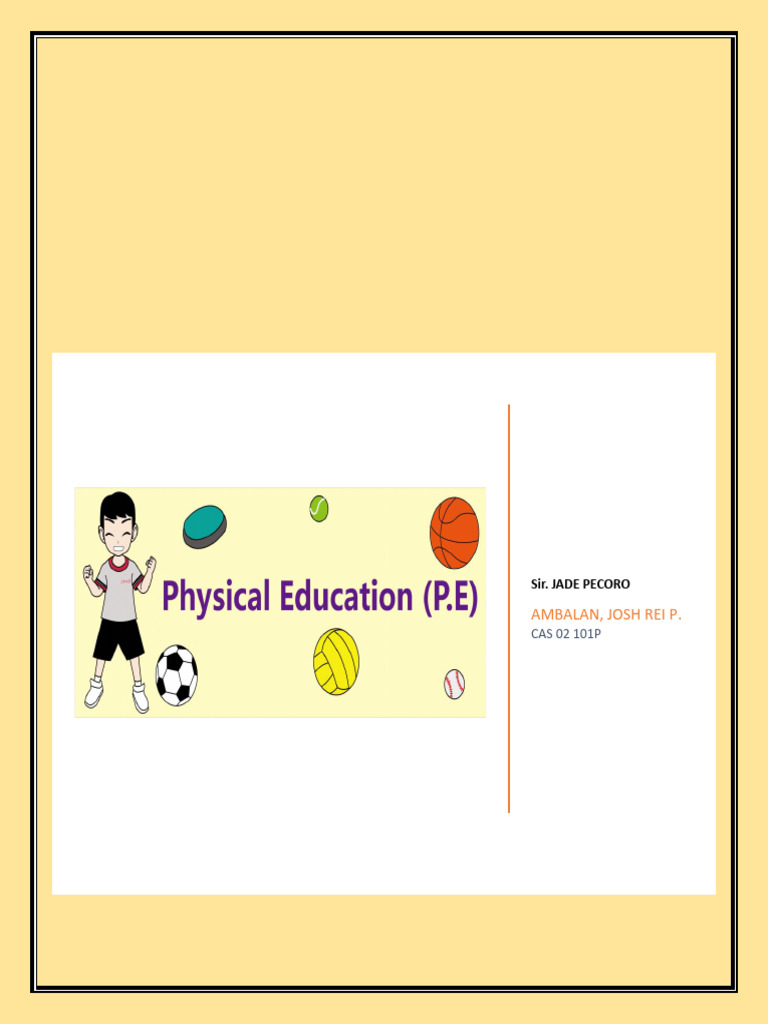 Locomotor, Non-Locomotor, and Manipulative Skills | PDF | Animal Locomotion