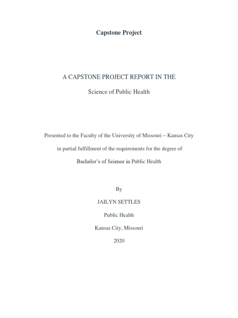 Capstone 2020 Settles | PDF | Climate Change | Climate Change Mitigation