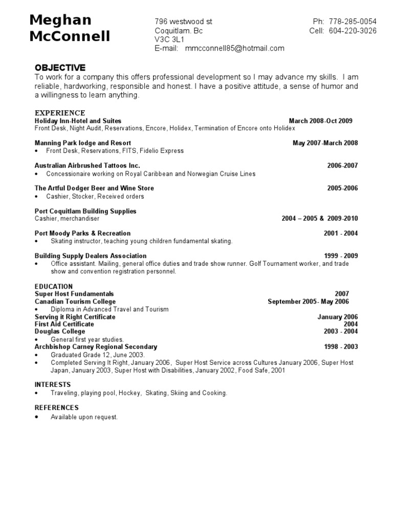 Meg Resume 6 | PDF