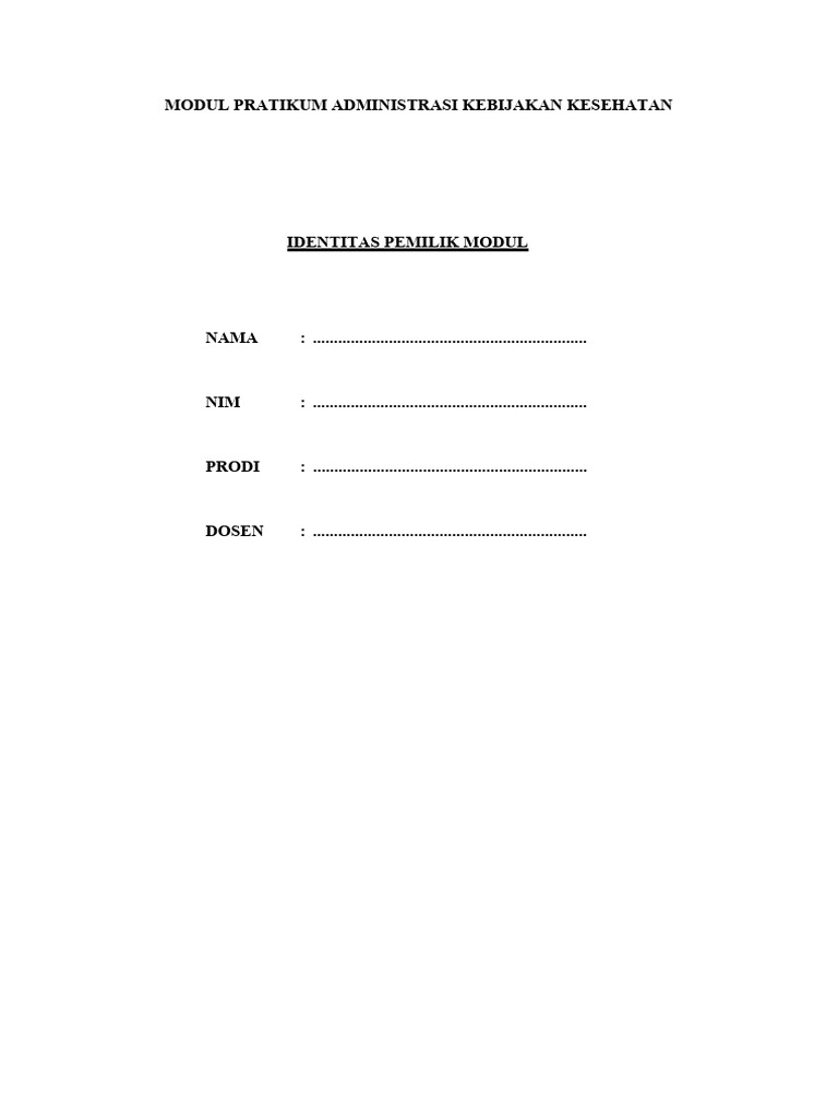 Modul Pratikum Akk | PDF