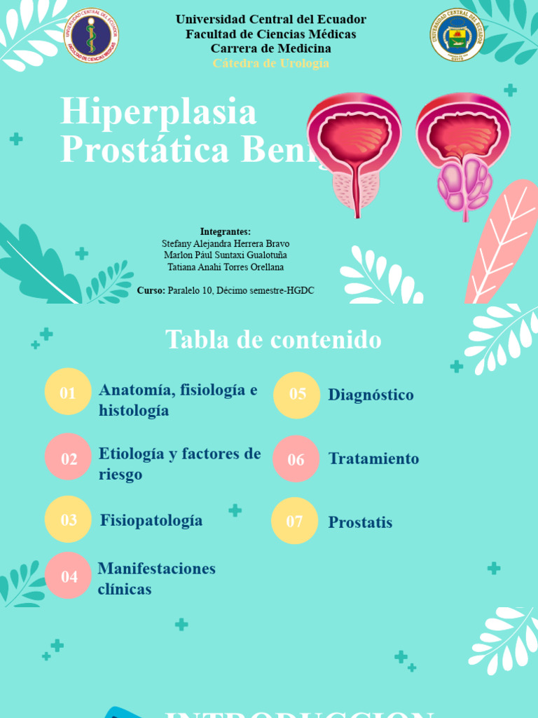 HPB Paralelo 10 Uro | PDF | Antígeno específico de la próstata | Cancer de prostata