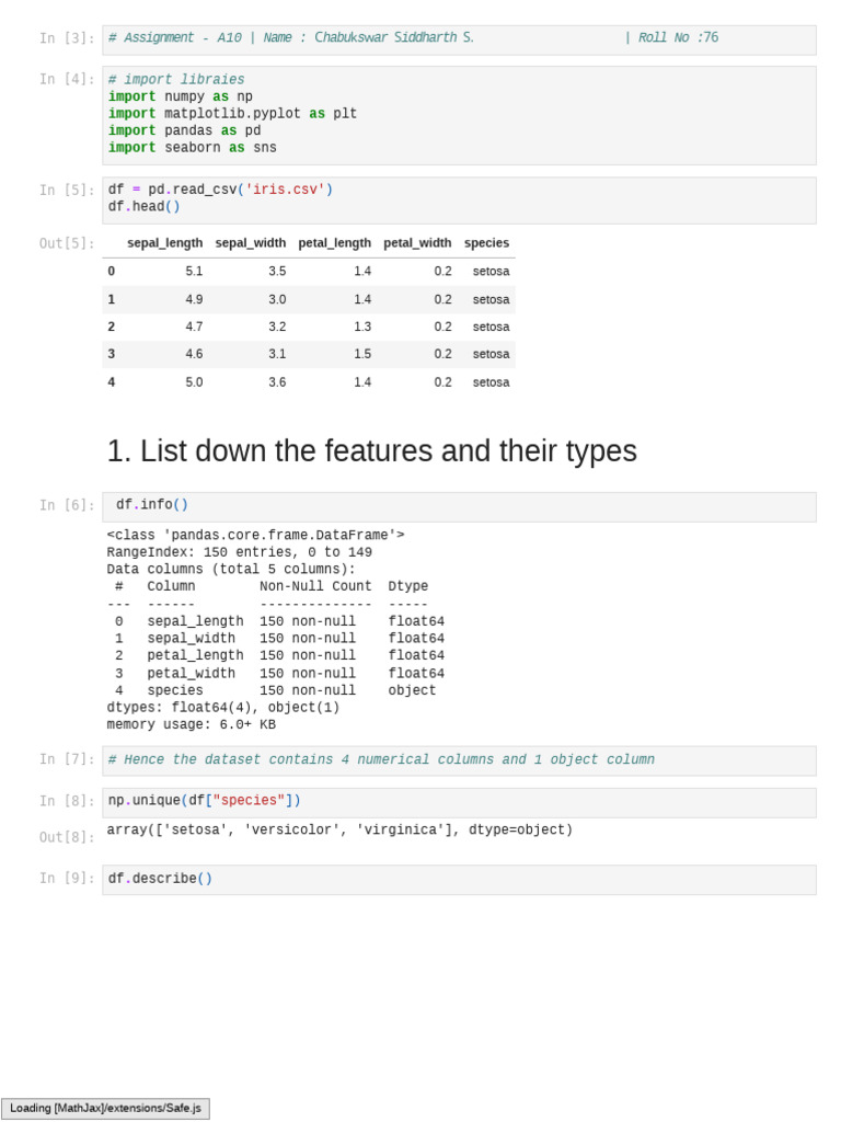 Assignment No - 10 | PDF | Computer Programming Assignment No - 10 | PDF | Computer Programming