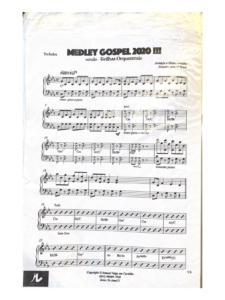 Medley Gospel 2020 | PDF
