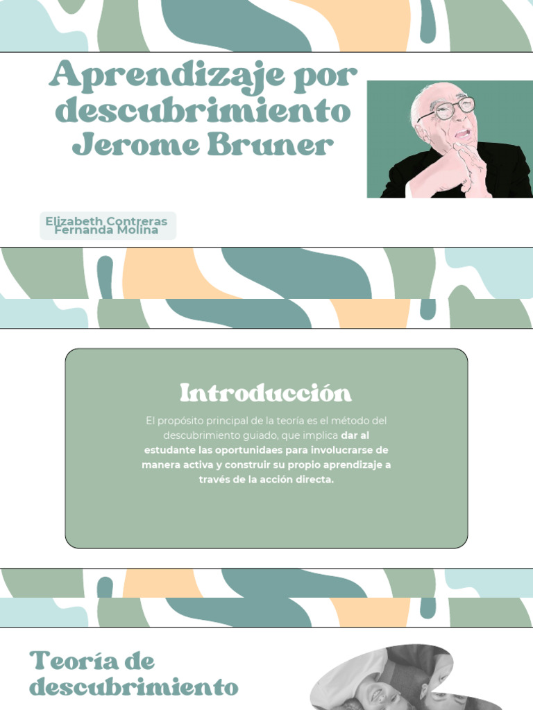 Aprendizaje por descubrimiento Jerome Bruner | PDF | Aprendizaje | Pensamiento