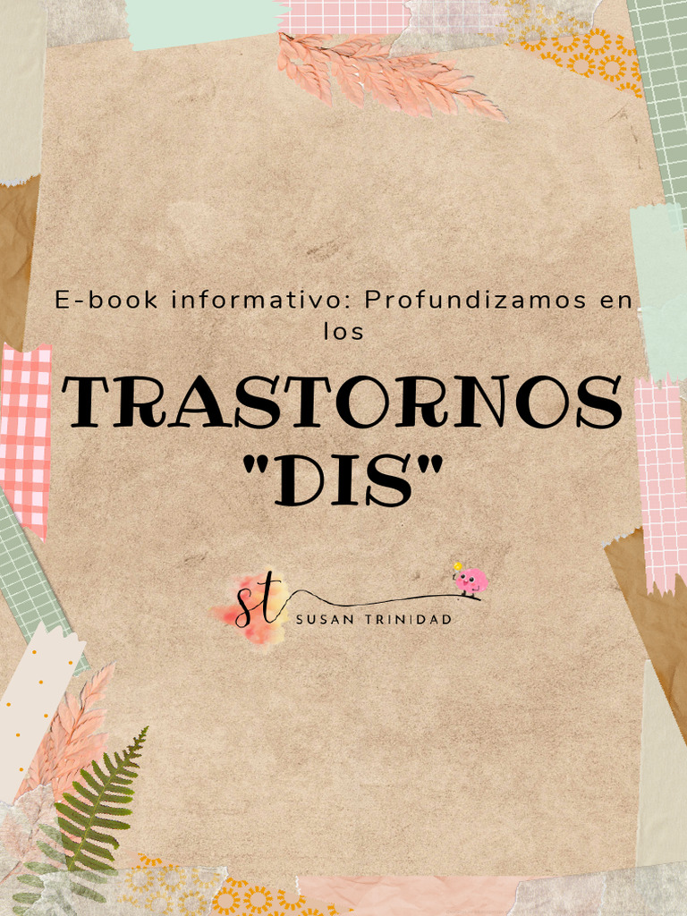E-Book Trastornos DIS | PDF | Memoria | Tartamudeo