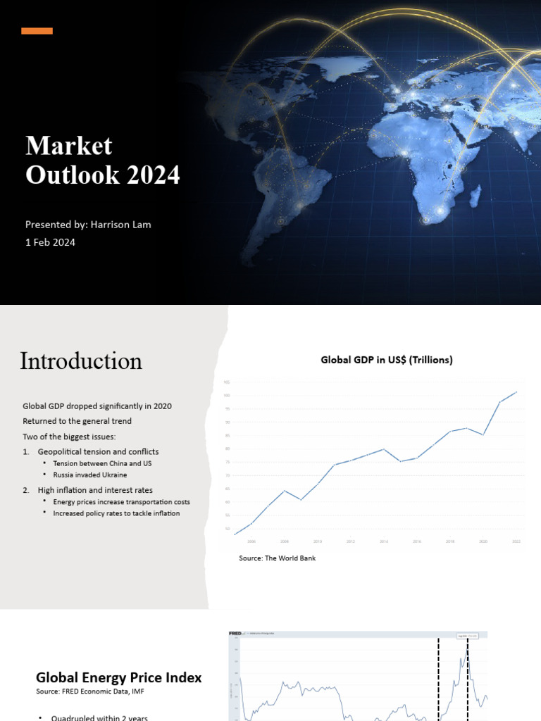 Global Market Outlook 2024 | PDF | Inflation | Federal Reserve