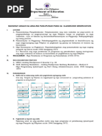 Learning Activity Sheet Araling Panlipunan 6 | PDF