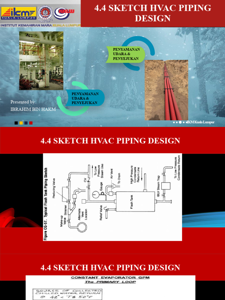 4.4 Sketch Hvac Piping Design | PDF