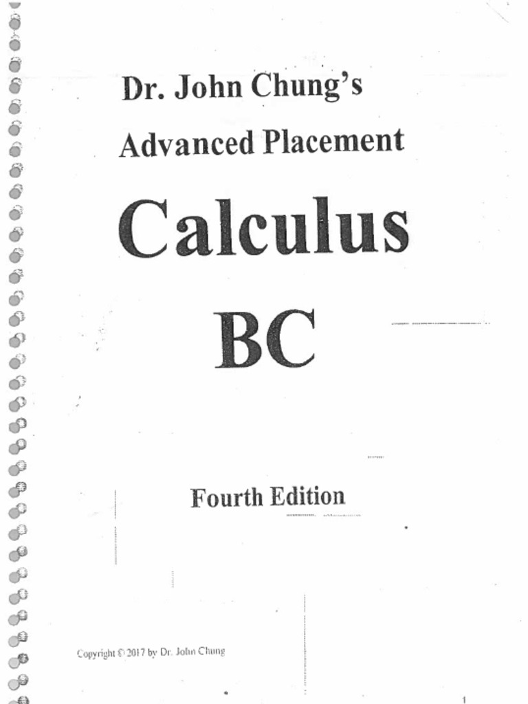 Chungs Calculus | PDF
