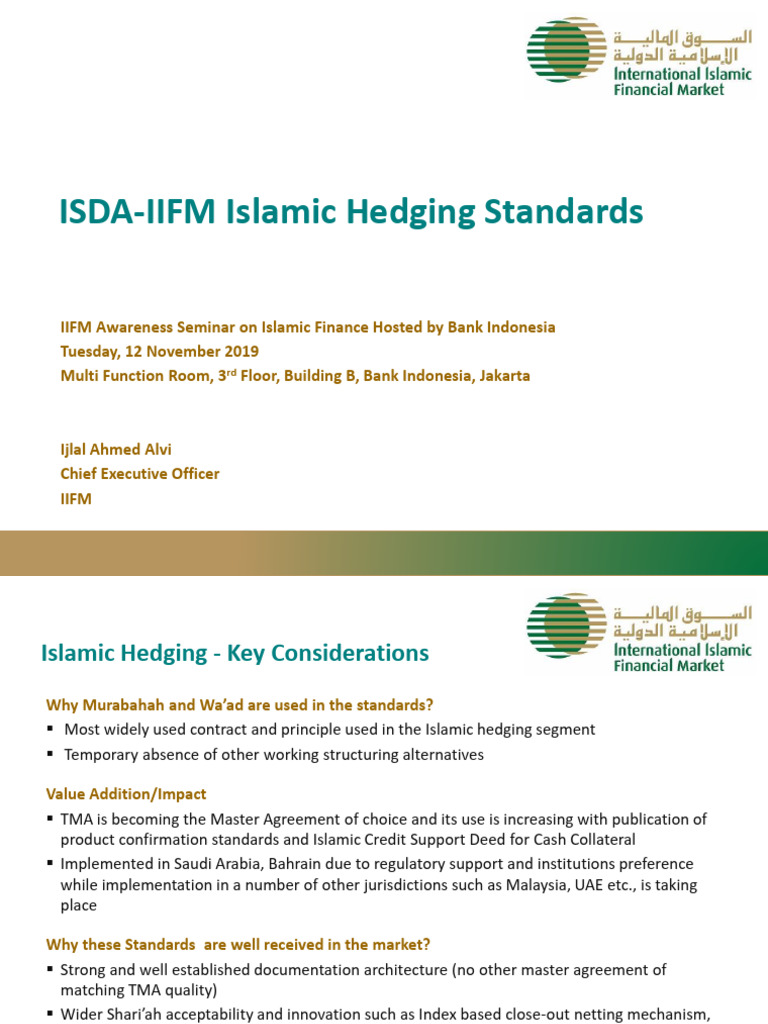 Islamic Hedging Standards Overview | PDF | Islamic Banking And Finance ...