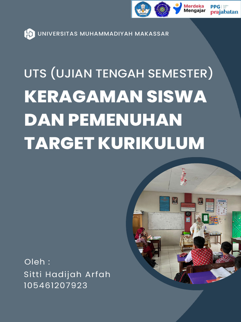 Uts Pembelajaran Berdiferensiasi | PDF