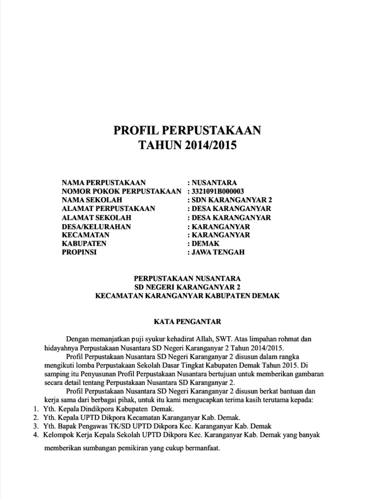 PDF Profil Perpustakaan - Compress | PDF