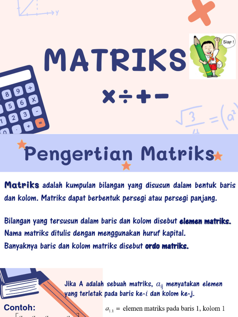 Matriks 1-1 | PDF