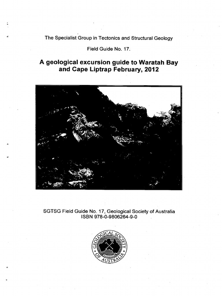 TEC 17 - A Geological Excursion Guide To Waratah Bay and Cape Liptrap ...