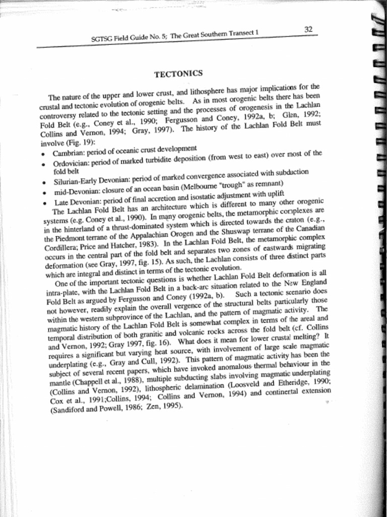 Victorian Geological Transect 2 | PDF