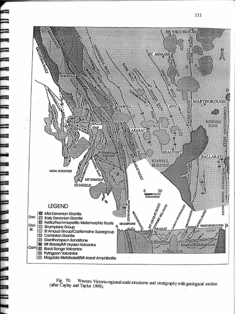 Victorian Geological Transect 4 | PDF