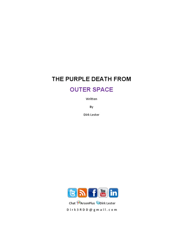 The Purple Death From Outer Space | PDF