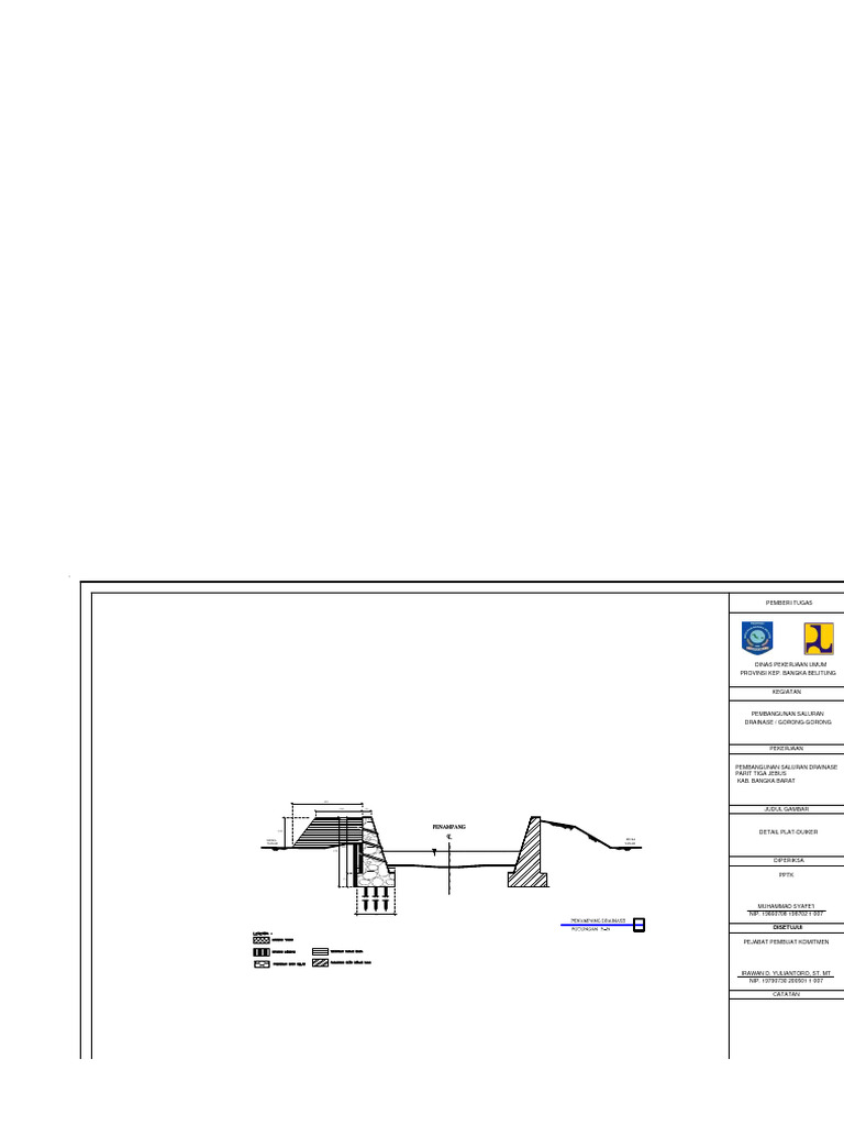 GAMBAR PARIT 3 JEBUS3.dwg (2007) | PDF