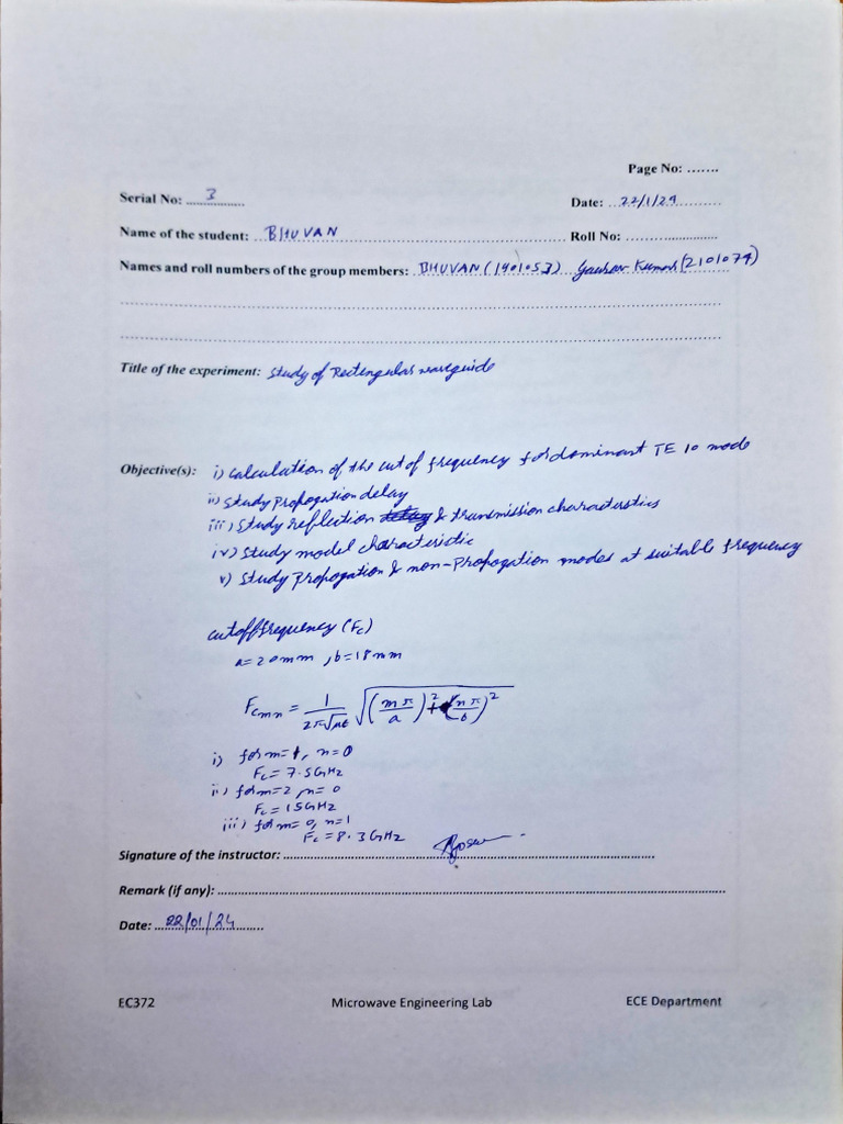 Rectangular Waveguide Pdf