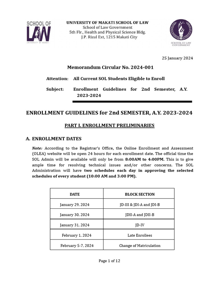 Memo Circular 2024 001 | Download Free PDF | Password | Computing